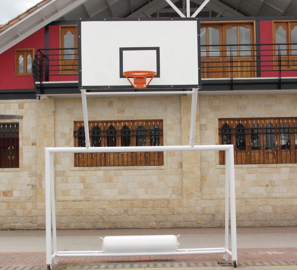 CANCHA MULTIPLE MOVIL CON TABLERO EN FIBRA DE VIDRIO | DIVERPARK F&F LTDA